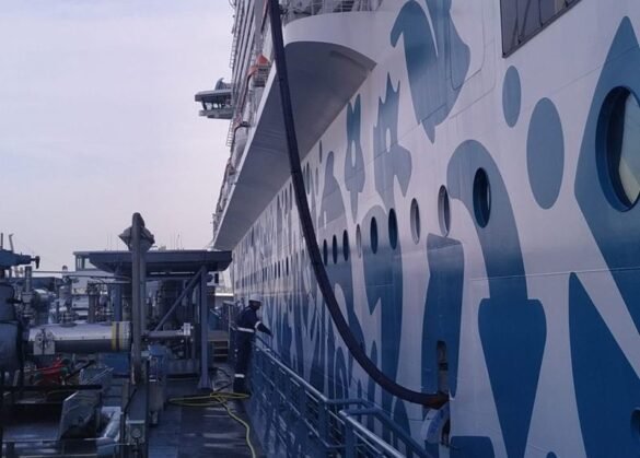 Shell First Bunkering for MSC Euribia under New LNG Contract