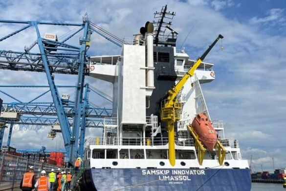 First Shore-based Power for Container Vessel at RST Terminal