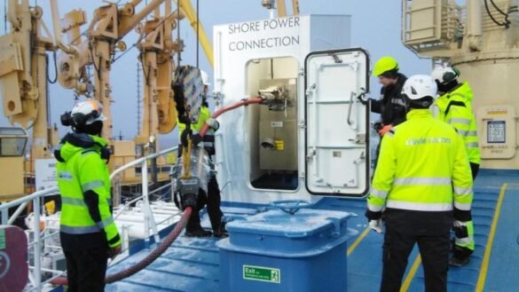 Tern Fors Successfully Connects to Shore Power in Gävle Port