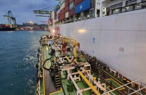 KPI OceanConnect Excels, Delivering a Biofuel Blend to OOCL