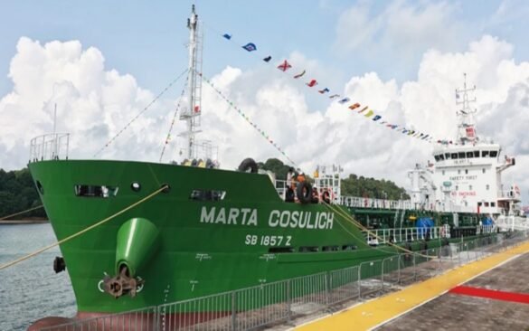 Fratelli Cosulich Celebrates its New Vessel Marta Cosulich in Singapore