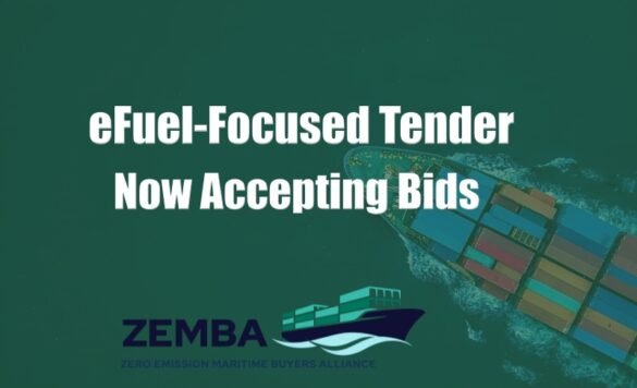ZEMBA Opens e-Fuel-Focused Tender to Advance Maritime Decarbonization