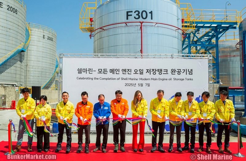 Shell Marine Launches Strategic Lubricant Tank Facility in South Korea